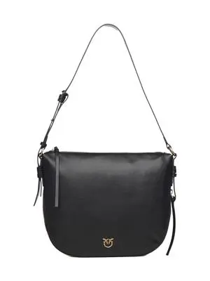 Pinko Zipped Shoulder Bag - Green