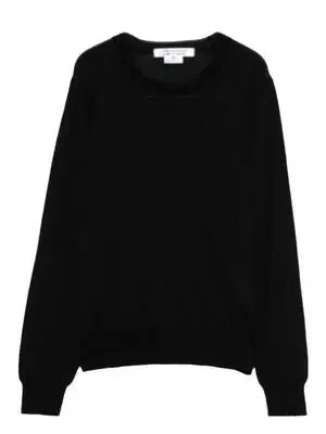 Comme Des Garçons Crew Neck Sweater - Black