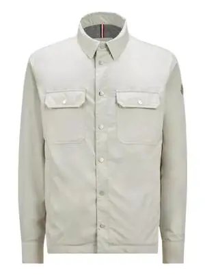 Moncler Piz Buttoned Jacket - White