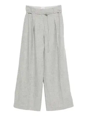 BRUNELLO CUCINELLI Brunello Cucinelli Pleated Belted Trousers