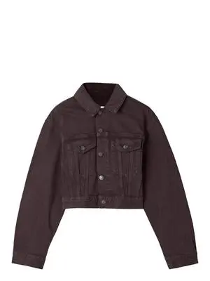 AGOLDE Radley Denim Jacket - Brown