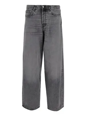 HAIKURE Faded Denim Jeans - Gray