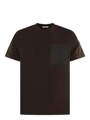Moncler Short-sleeved Crewneck T-shirt - Black