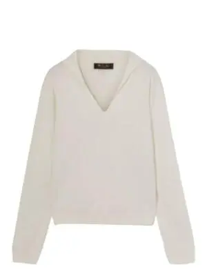 LORO PIANA Loro Piana V-Neck Knitted Pullover