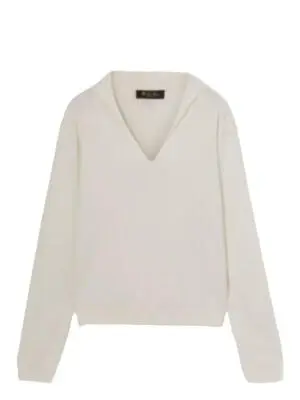 LORO PIANA Loro Piana V-Neck Knitted Pullover