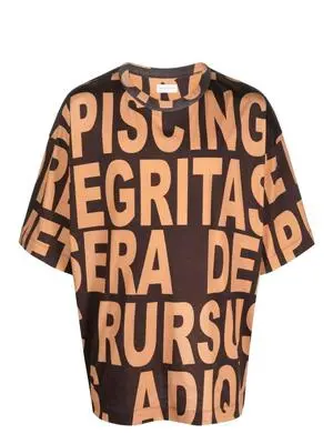 Dries Van Noten Logo Short-sleeved T-shirt - Multicolor