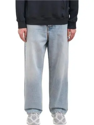HAIKURE Five-pocket Denim Trousers - Gray