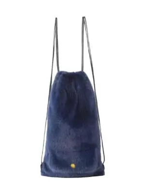 Simonette Ravizza Simonetta Ravizza Plush Backpack Blue