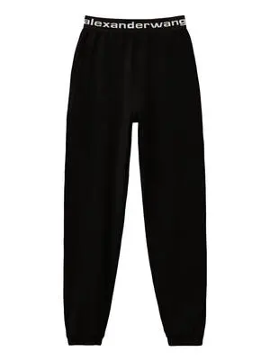 ALEXANDER WANG Alexander Wang Logo Waistband Sweatpants