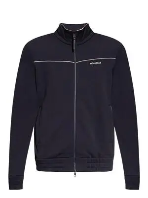 Moncler Zip-up Fleece Track Jacket - Midnight Blue