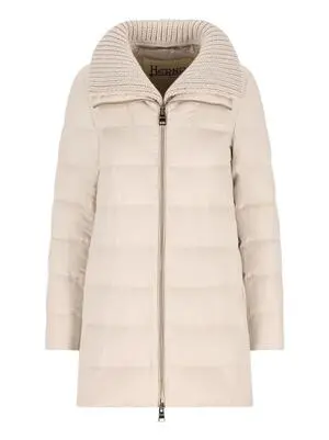 HERNO Herno Long-Sleeved Zip-Up Padded Coat