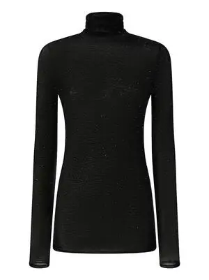 Pinko Moss Turtleneck Sweater - Black