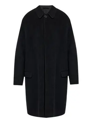 Isabel Marant Étoile Collared Button-fastening Coat - Black