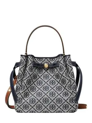 Tory Burch Romy Bucket Bag - Navy Blue