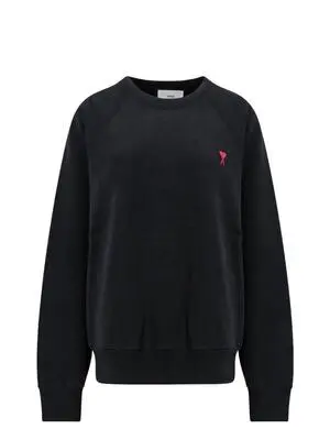 Ami De Coeur Crewneck Sweatshirt - Black
