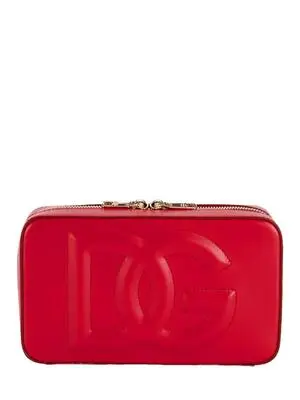 Dolce & Gabbana Logo-embossed Camera Bag - Red