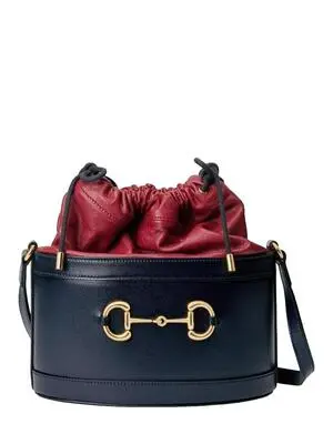 Gucci 1955 Horsebit Shoulder Bag - Black