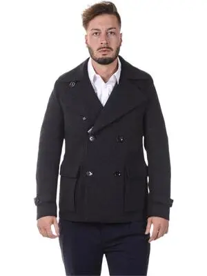 Hugo Boss Double-breasted Jacket - Black