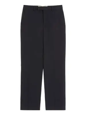 Valentino Garavani Valentino Pleated Tailored Trousers Navy Blue