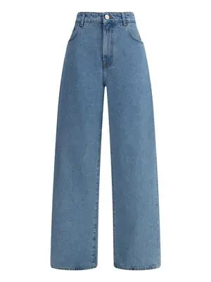 RÓHE Signature Baggy Fit Jeans - Blue