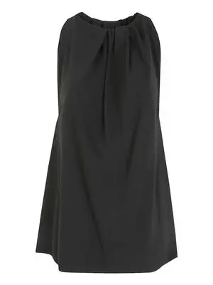 RICK OWENS Rick Owens Sleeveless Draped Neck Blouse