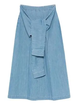 FABIANA FILIPPI Fabiana Filippi Belted Denim Skirt
