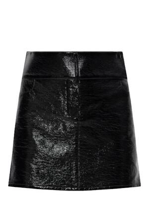 COURREGES Courreges Wide-Waist Skirt With Decorative Welt Pockets