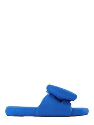 Off-White Bow Detail Slip-on Sandals - Blue