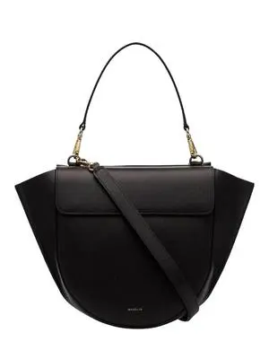 WANDLER Hortensia Medium Shoulder Bag - Black