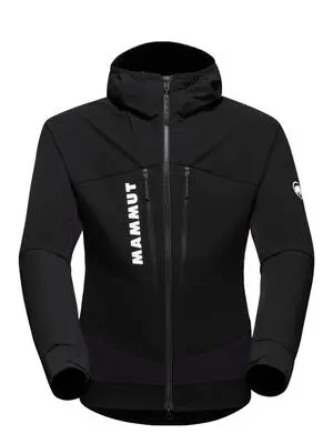 MAMMUT Aenergy So Hybrid Hooded Zip Performance Jacket - Black
