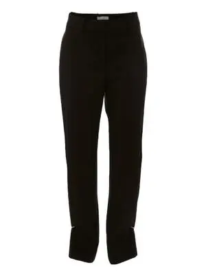 J.W.ANDERSON Jw Anderson Ring Detailed Trousers - Black