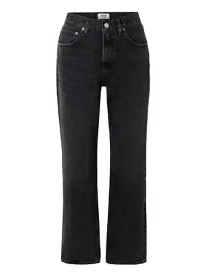 AGOLDE Straight Leg Jeans - Black