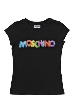 Moschino Detail Short Sleeve T-shirt - Black