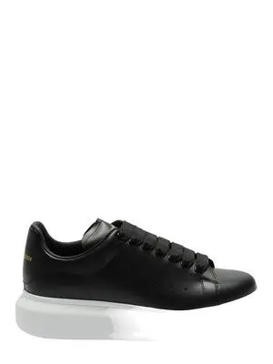 Alexander McQueen Larry Oversized Lace-up Sneakers - Black