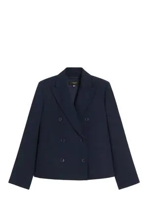 Max Mara Tappeto Double-breasted Jacket - Black