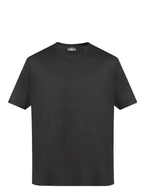PAUL  SHARK Cotton Crew-neck T-shirt - Black