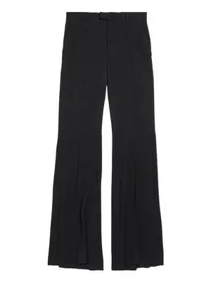 Balenciaga Flared-leg Trousers - Black