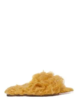 Red Valentino Teddy Slides - Brown
