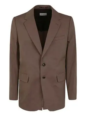 Dries Van Noten Single-breasted Suit Jacket - Brown