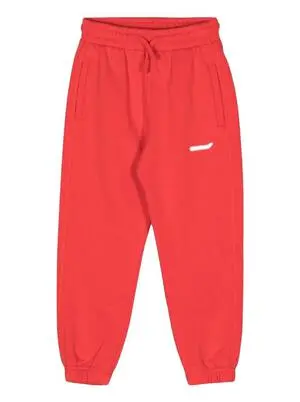 Off-White Logo Detail Sweatpants - Red