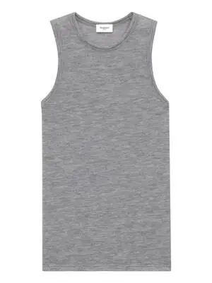 SAINT LAURENT Saint Laurent Crewneck Sleeveless Tank Top