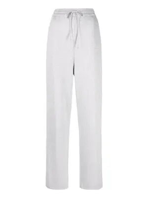 Prada Straight Leg Track Pants - Silver