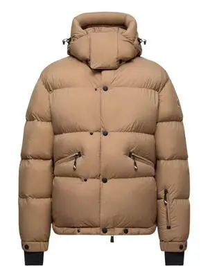 Moncler Grenoble Coraia High Neck Ski Jacket - Beige
