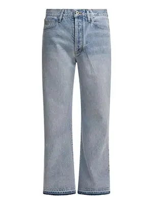 GALLERY DEPT. Melrose Straight Leg Jeans - Light Blue
