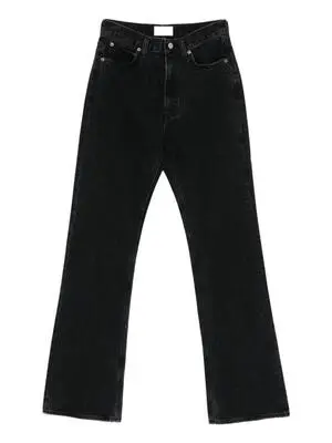 AGOLDE High-waisted Patch Pocket Jeans - Black