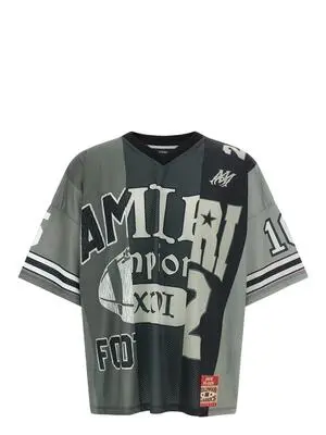 Amiri Mesh Crewneck T-shirt - Gray