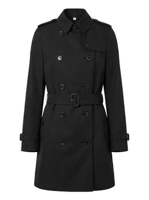 Burberry Double-breasted Trench Coat - Black