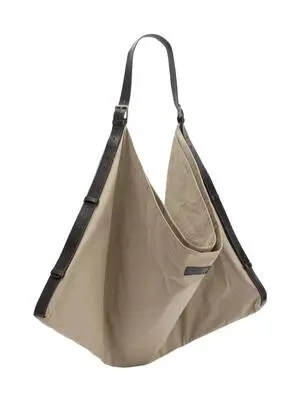 LEMAIRE Lemaire Flag Shoulder Bag Linen