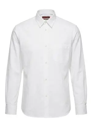 Gucci Gg Oxford Cotton Shirt - White