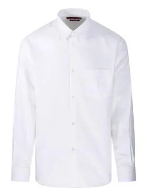 Gucci Collared Long-sleeve Shirt - White